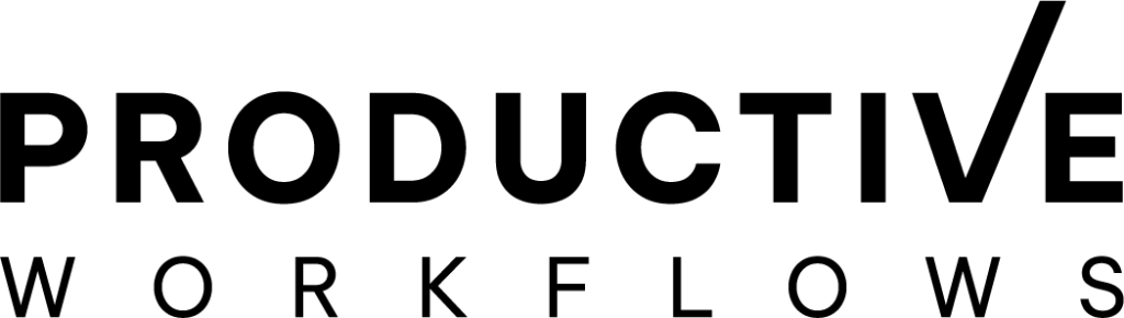 Blog - Productive Workflows